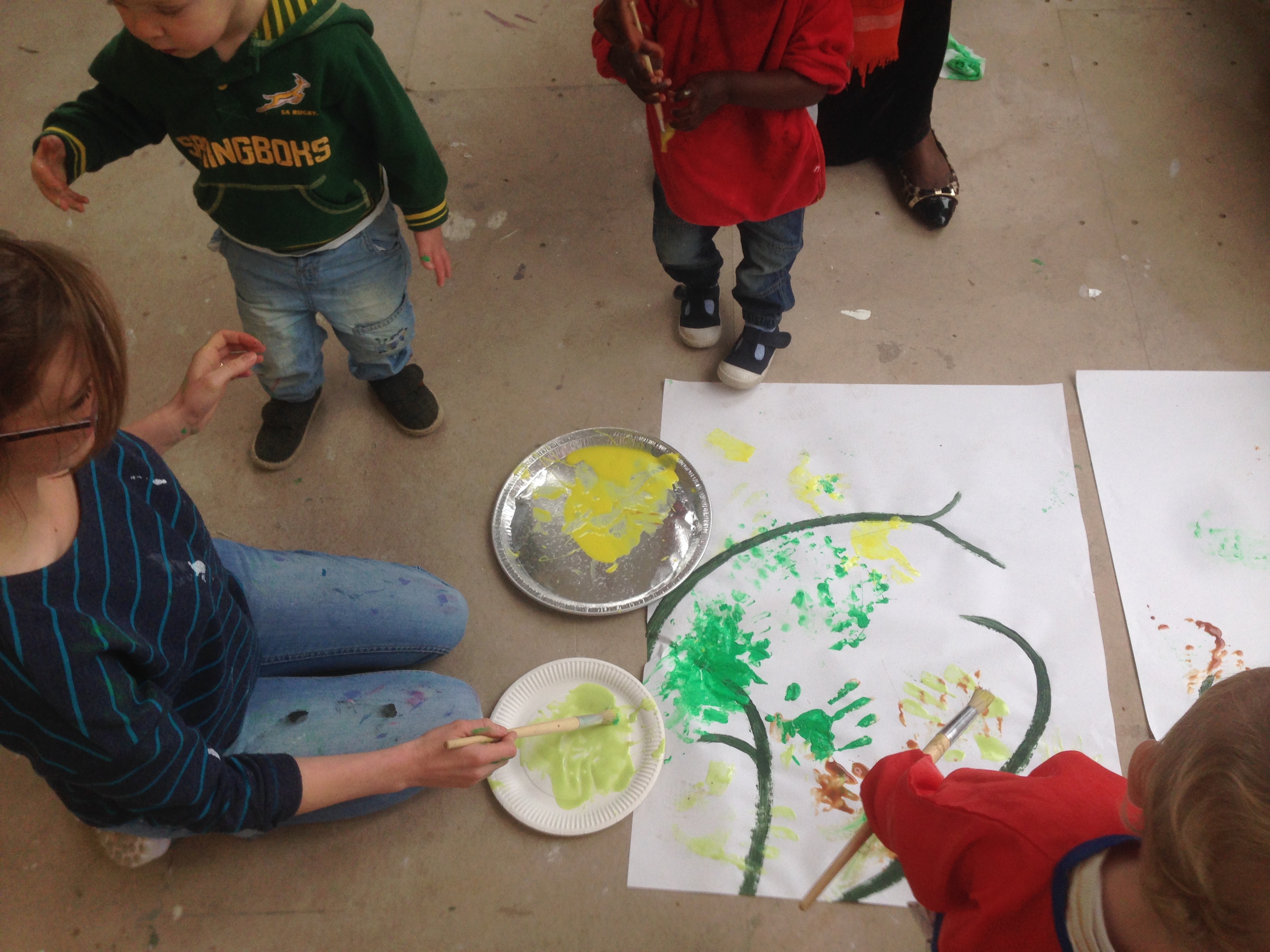 Parkhead Toddlers- Logo Painting – Parkhead