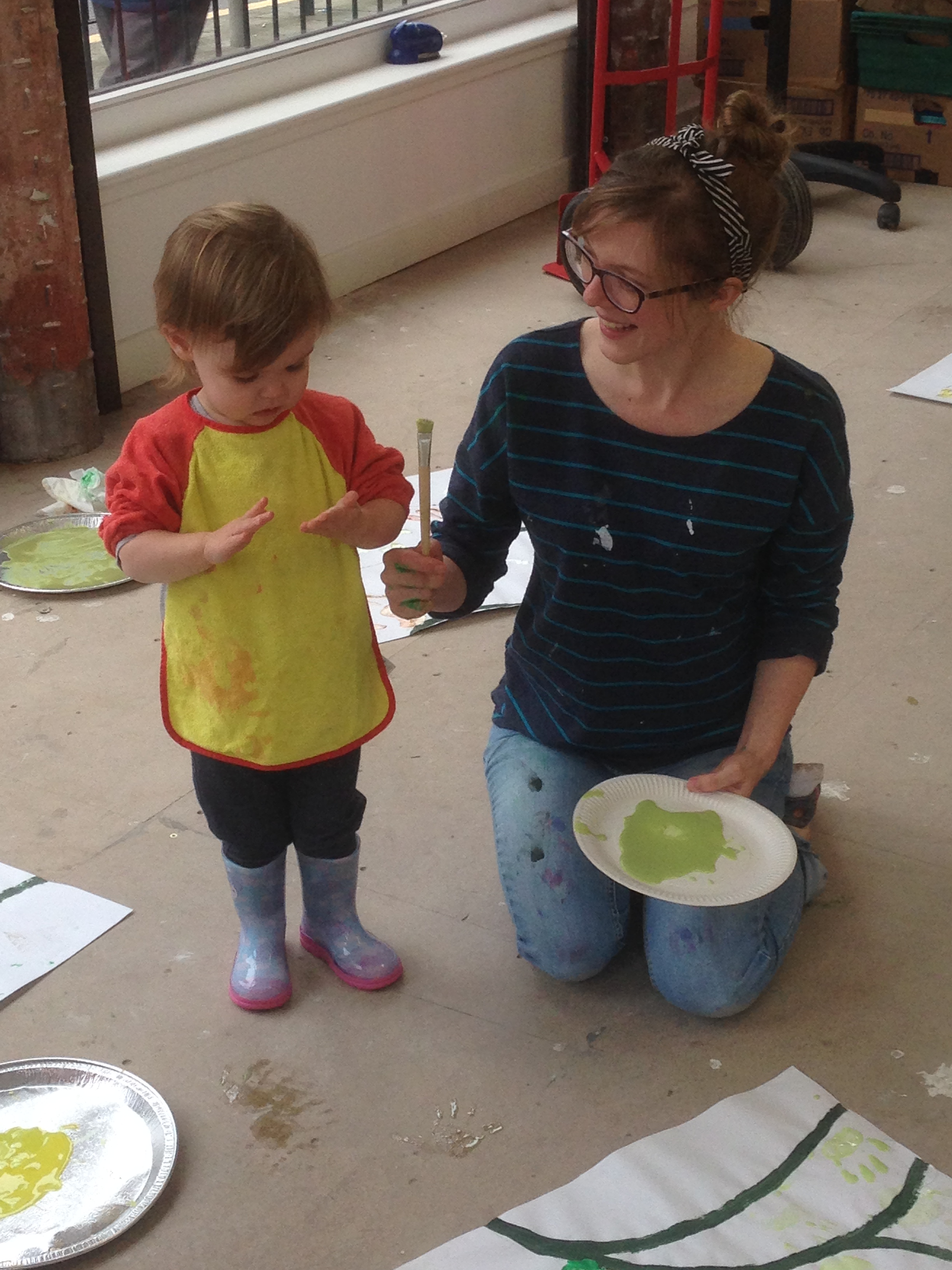 Parkhead Toddlers- Logo Painting – Parkhead